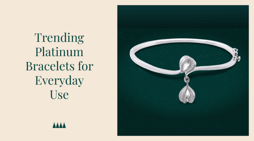 5 Trending Platinum Bracelet Designs For Everyday Use | VBJ