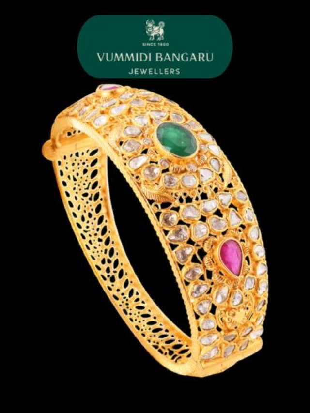 Best Gold Bangles With Unique Designs - Vummidi Bangaru Jewellers ...