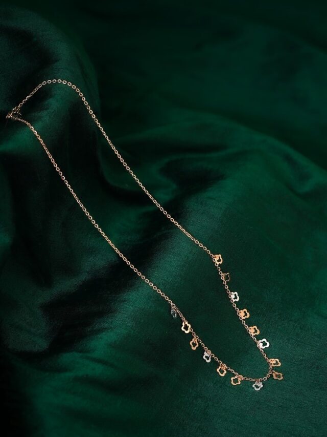 5 Minimalistic Office Wear Gold Chain - Vummidi Bangaru Jewellers