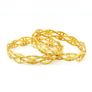 7 Daily Use Gold Bangles for Women You Should Buy | VBJ