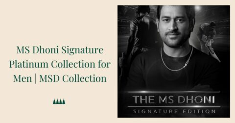 MS Dhoni Signature Platinum Collection for Men | MSD Collection | VBJ